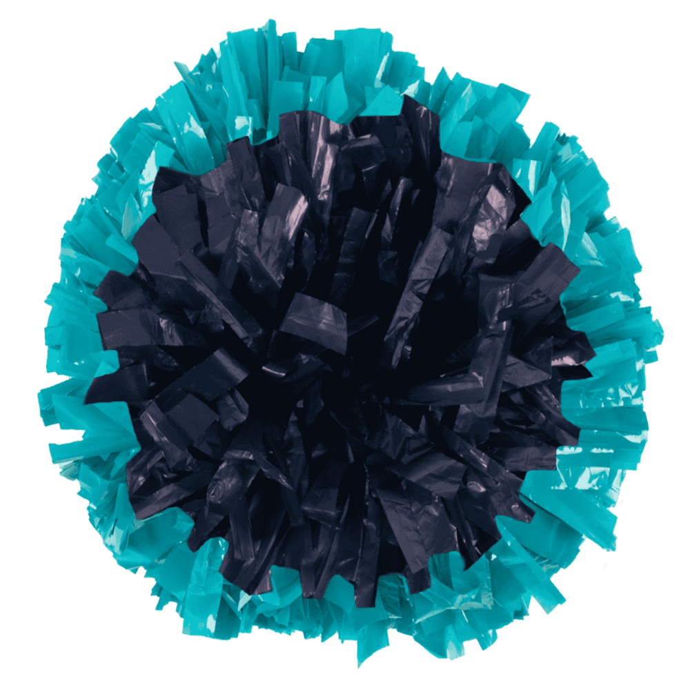 Custom Target Style Plastic Junior Show Poms | Pom Express Exclusive!