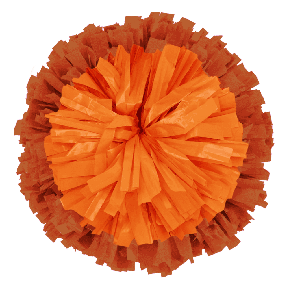 Custom Target Style Plastic Show Poms – Pom Express