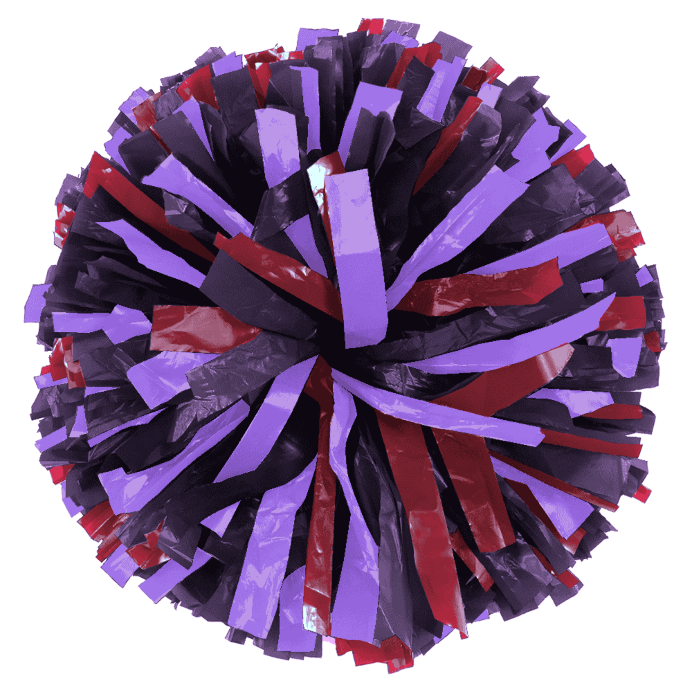 Custom 3-Color Plastic Pom Balls - Pom Express