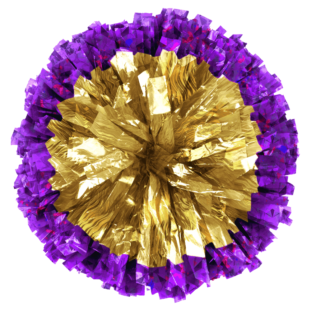 Custom Target Style Specialty Junior Show Poms | Pom Express