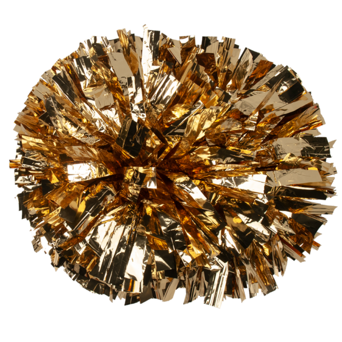 Solid Metallic Quick Ship Show Poms | Pom Express