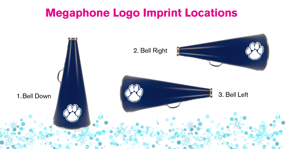 Custom Megaphone Decals – Cheer Accessories | Pom Express