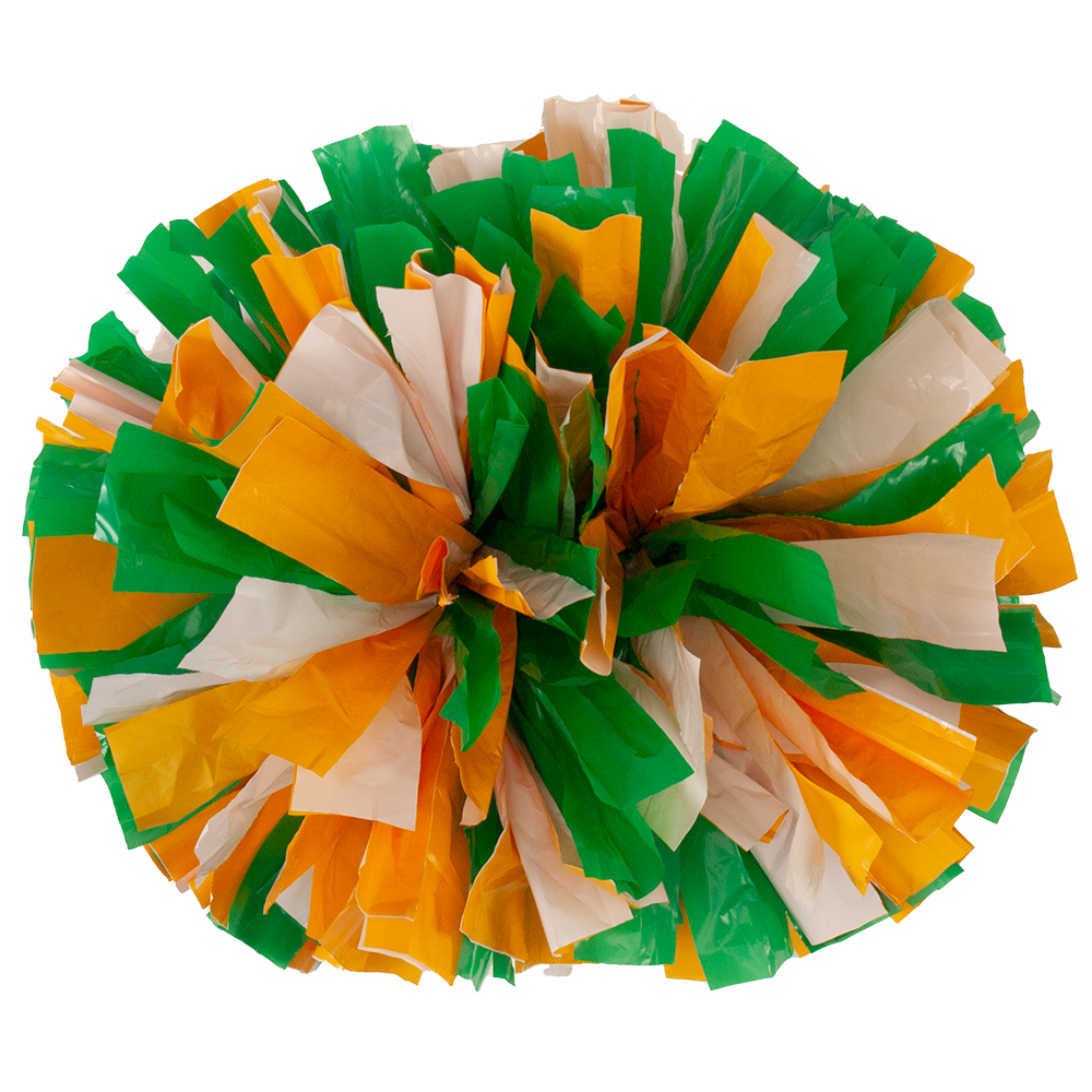 Custom 3-Color Plastic Competition POWER POMS - Pom Express