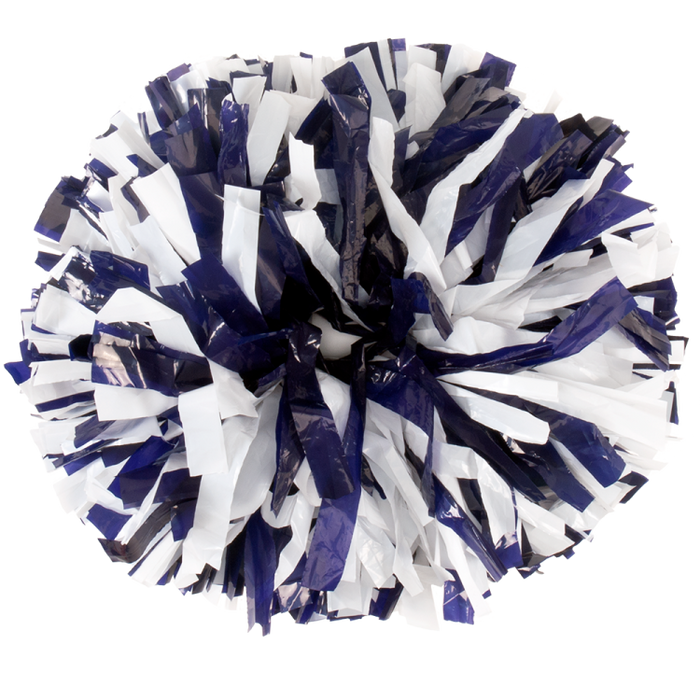 2-Color Plastic Quick Ship Show Poms | Pom Express