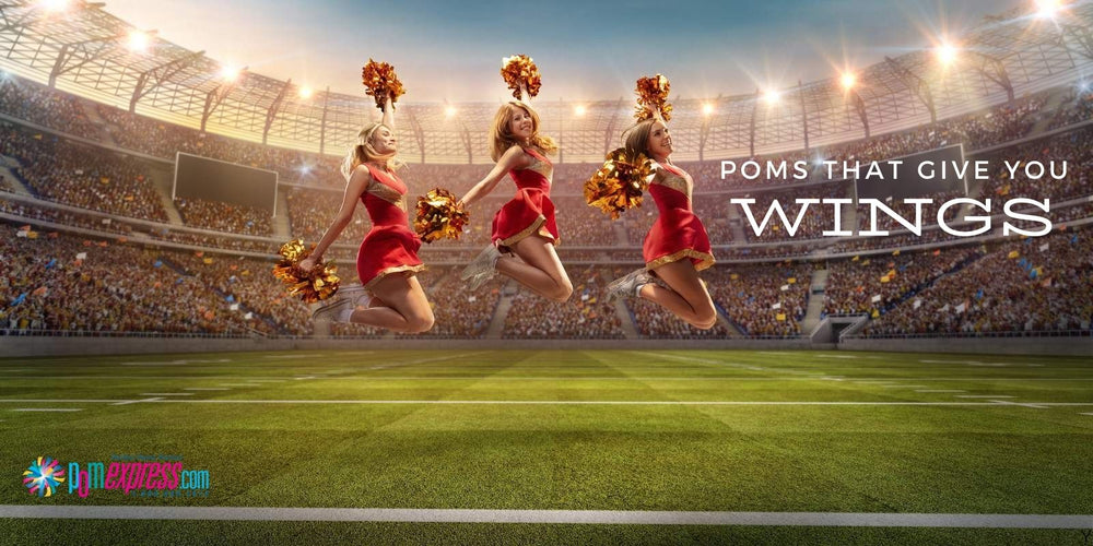 Cheer & Dance Pom Poms – Custom & Quick Ship | Pom Express